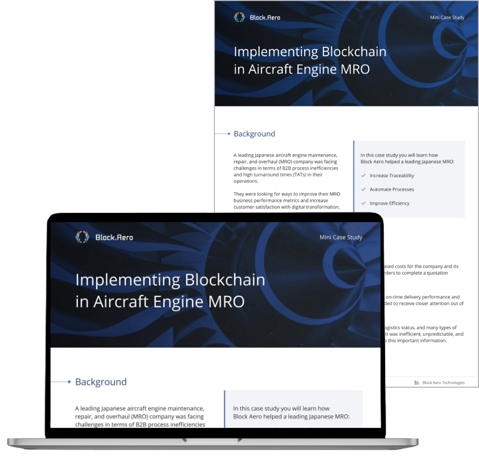 Block Aero MRO Case Study