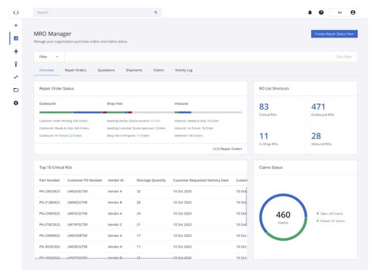 Block Aero AFRA Landing Page